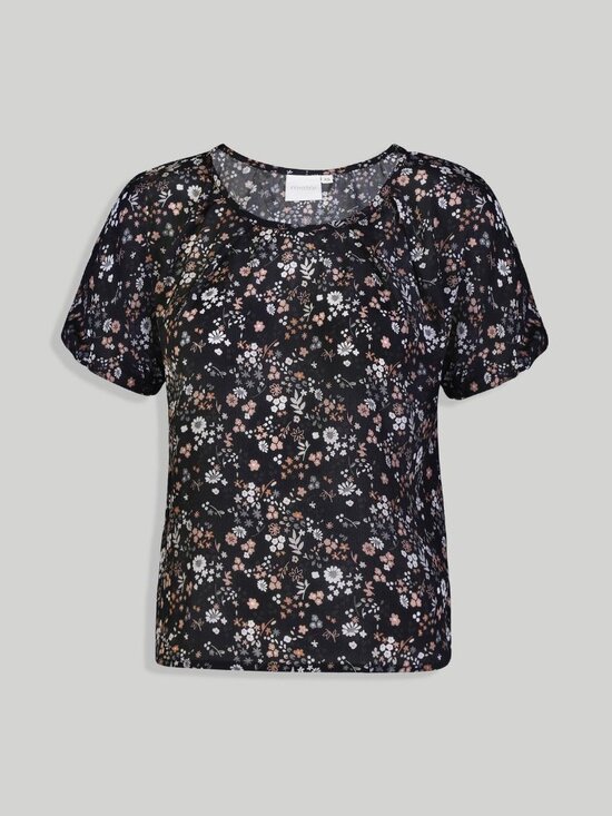 Reistor | Tops | Balloon Sleeve Top Wildflower Waltz | Poshmark